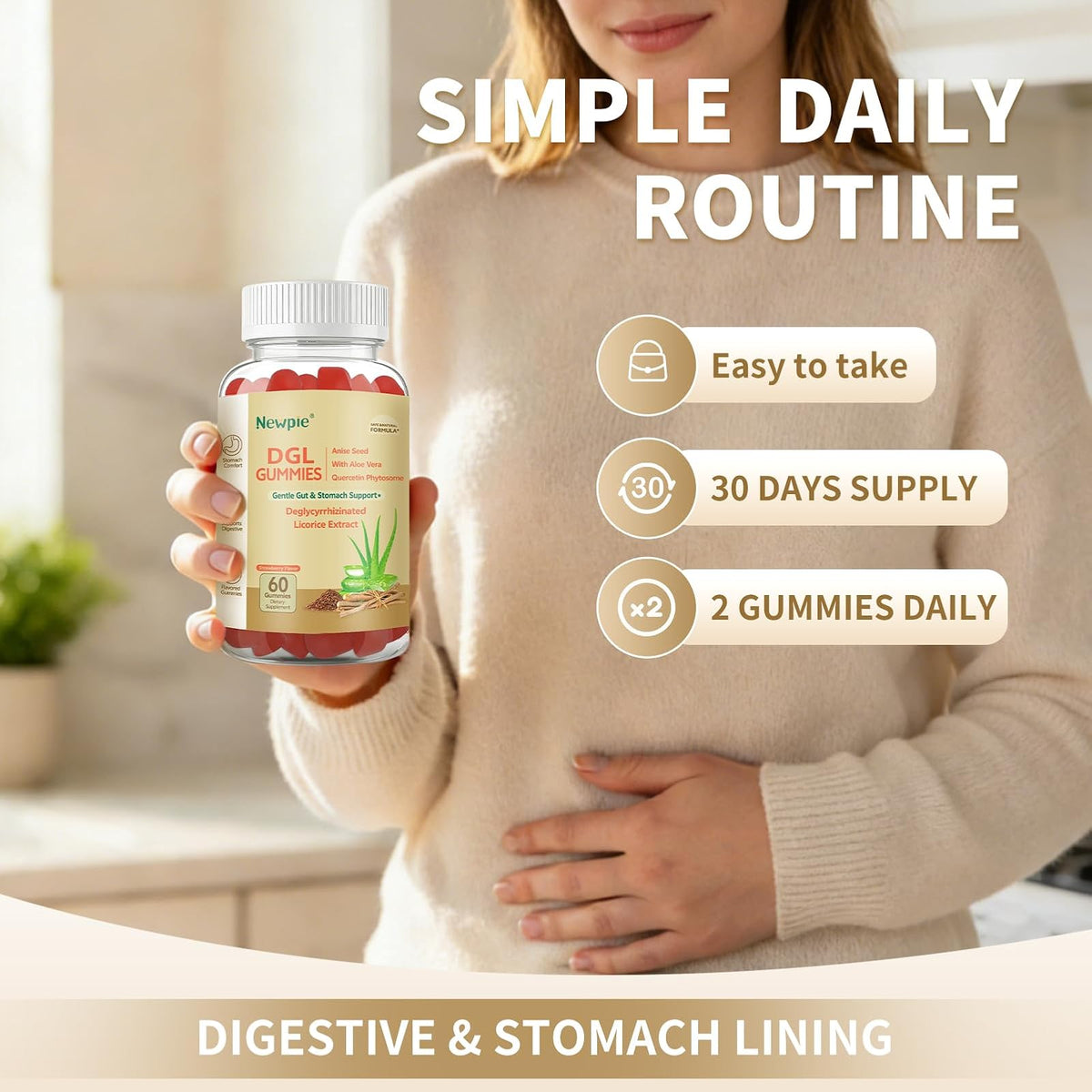 deglycyrrhizinated licorice for wellness