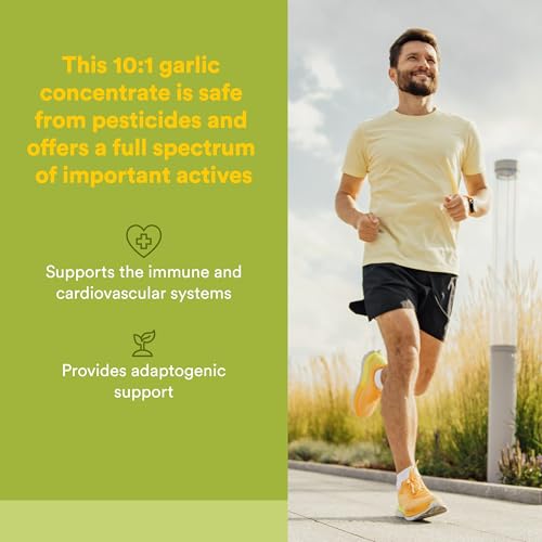 delayed release garlic health support