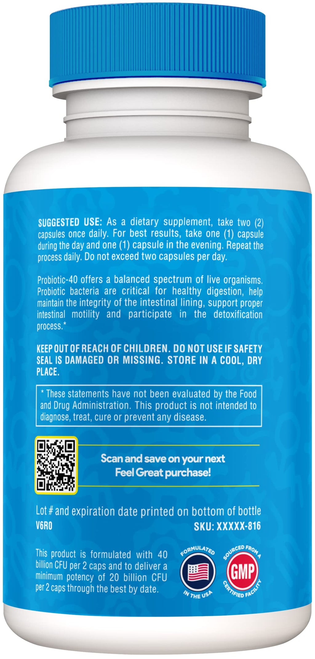 delayed release probiotic formula for optimal absorption