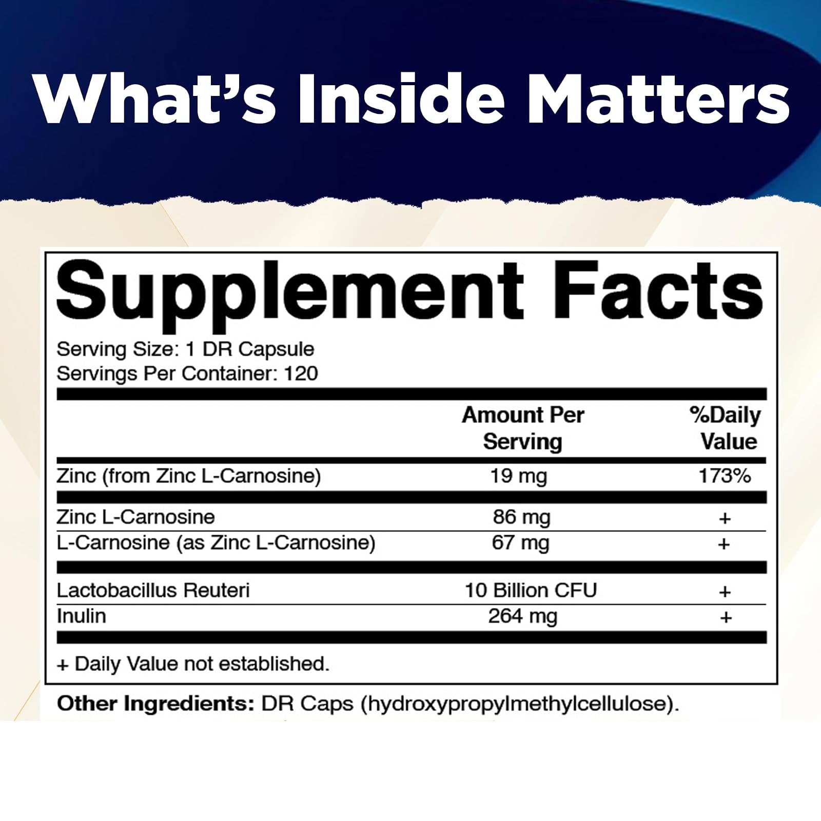 Delayed-release zinc capsules for immunity
