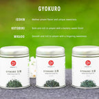 delicate flavour green tea selection