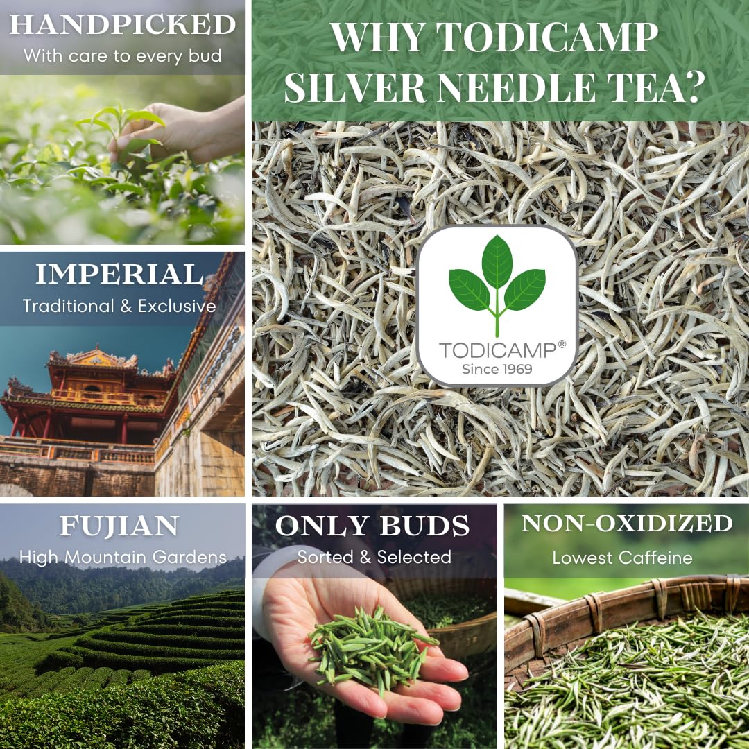 delicate flavour silver needle tea