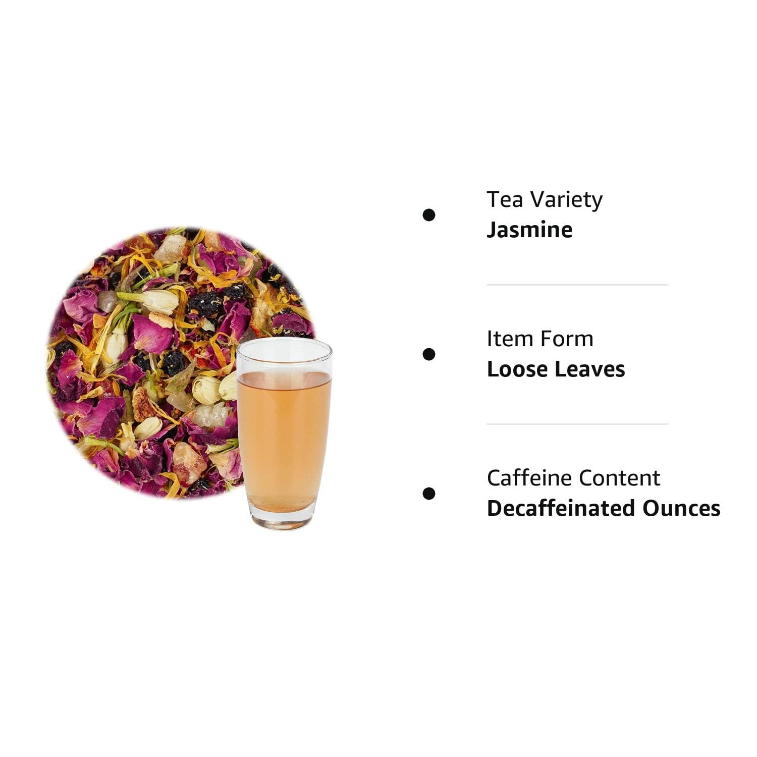 delicate ginger and rose herbal tea