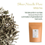 delicate white tea for relaxation