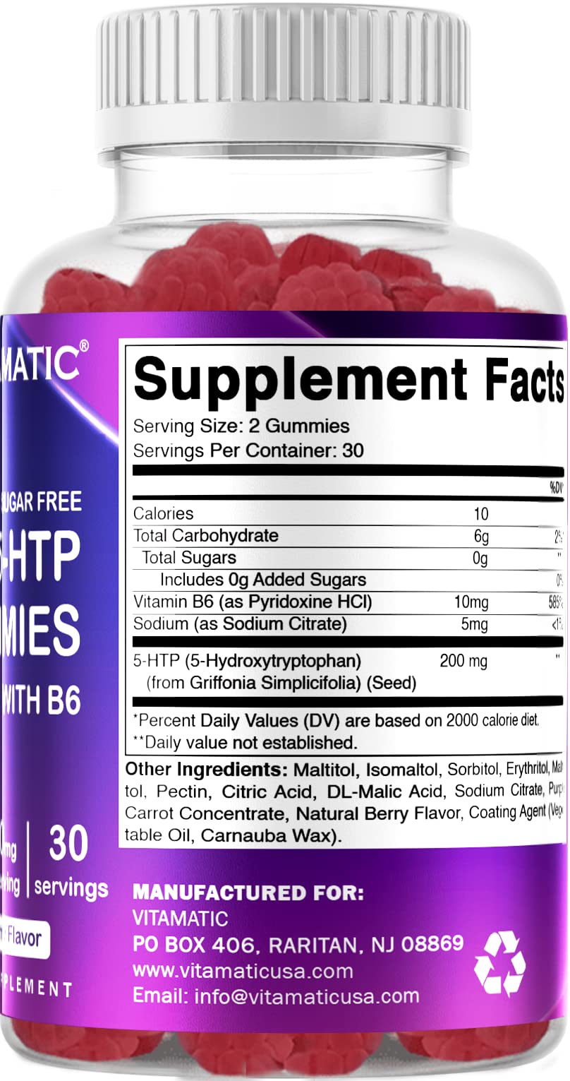 Delicious 5-HTP gummy supplements