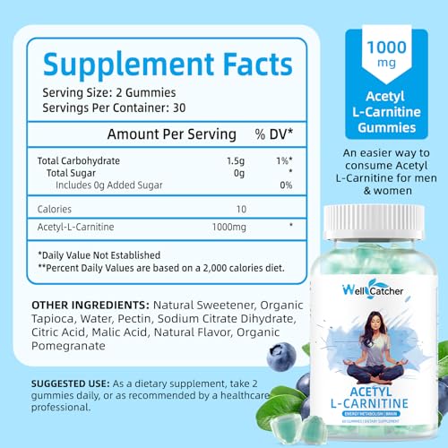 delicious acetyl l-carnitine gummy bites