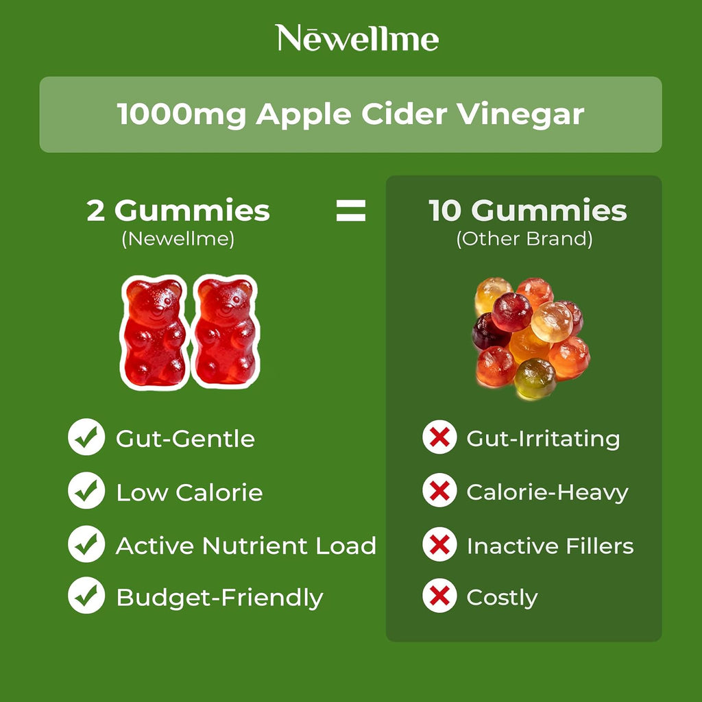 Delicious ACV gummies for digestive health