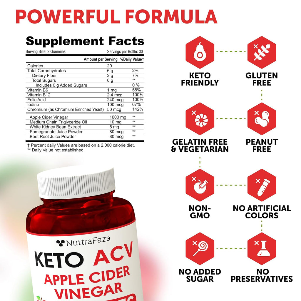 Delicious ACV gummies for energy