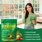delicious adult greens gummy vitamins
