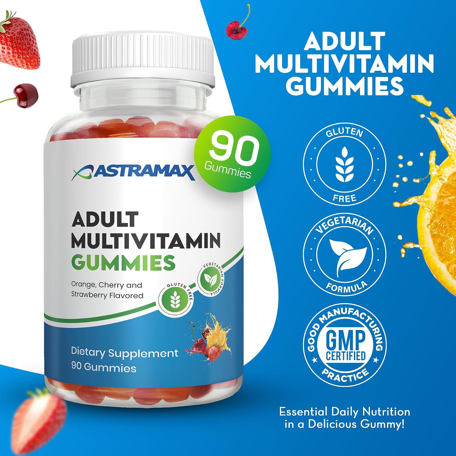 Delicious adult gummy vitamins for health