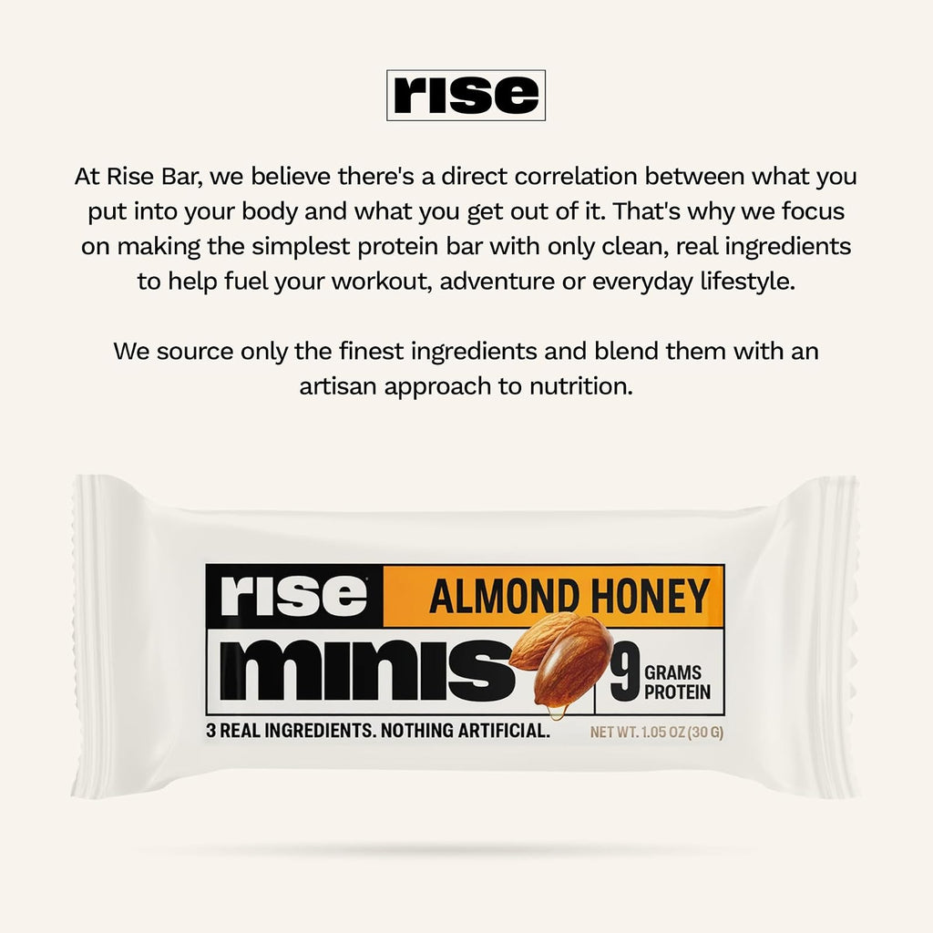 Delicious almond honey protein snack