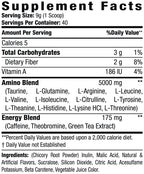 Delicious amino powder for hydration