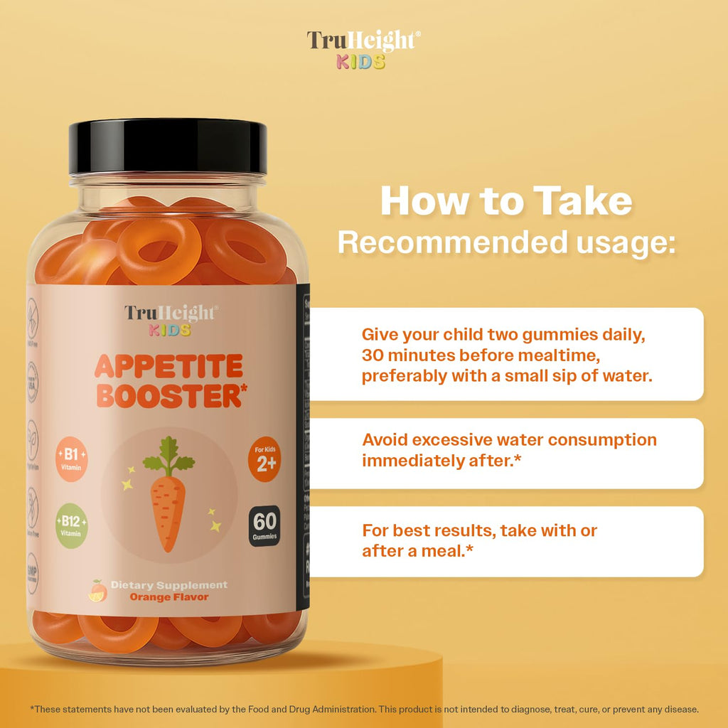 Delicious appetite booster gummies for kids