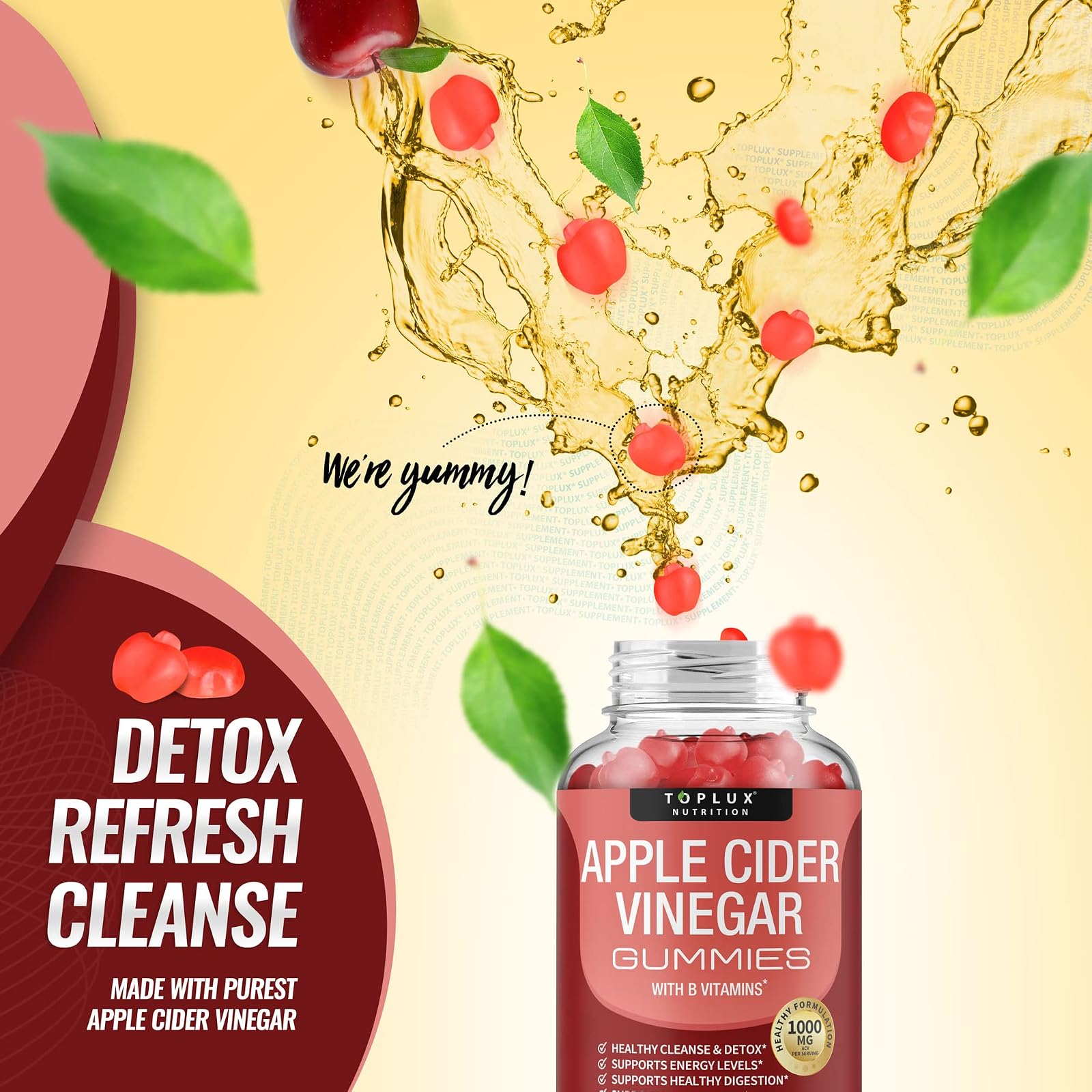 delicious apple cider vinegar gummies for daily use