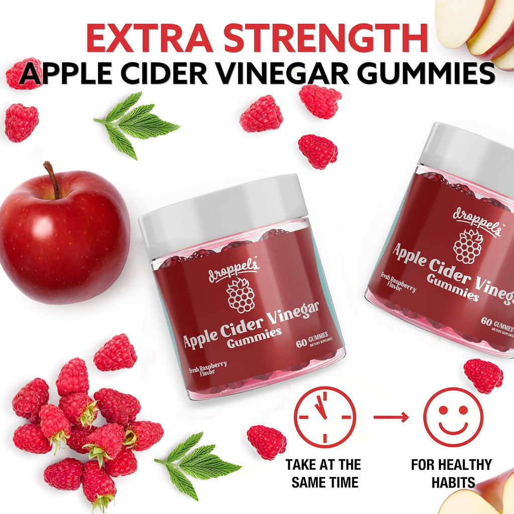 Delicious apple cider vinegar gummies for health