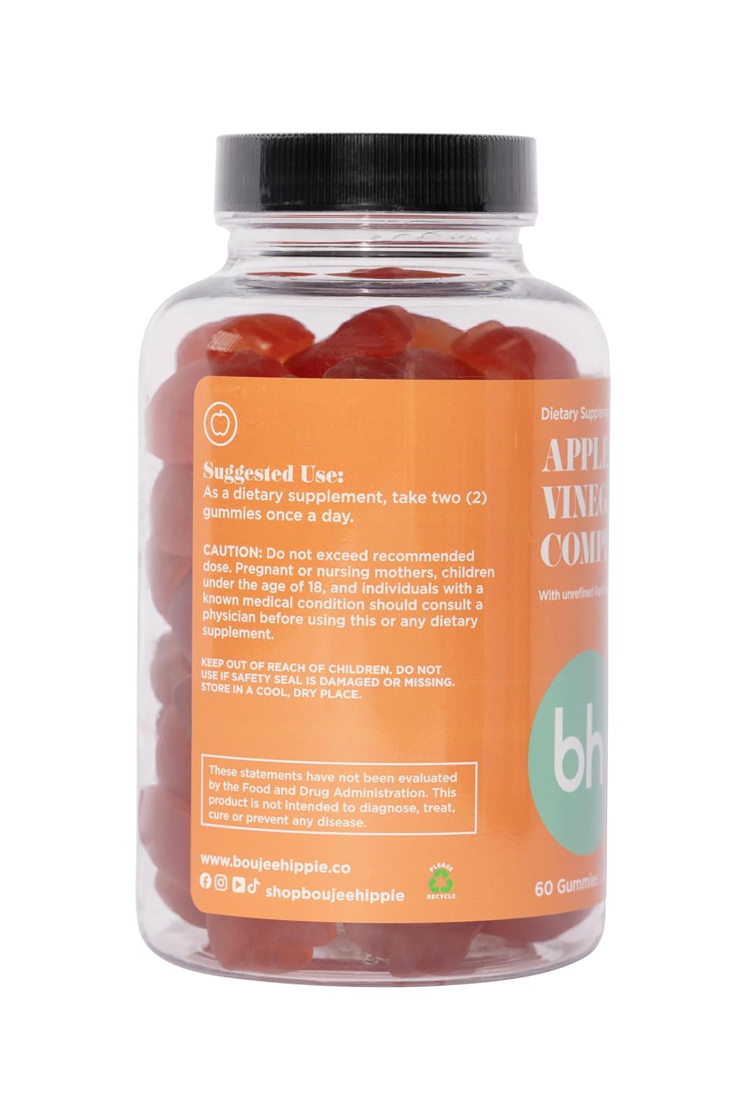 delicious apple cider vinegar gummies with probiotics