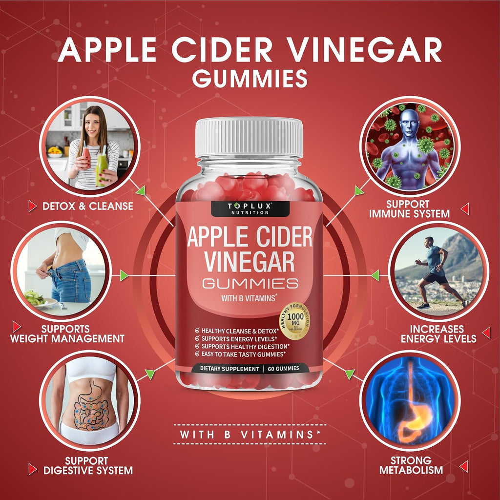 delicious apple cider vinegar gummies