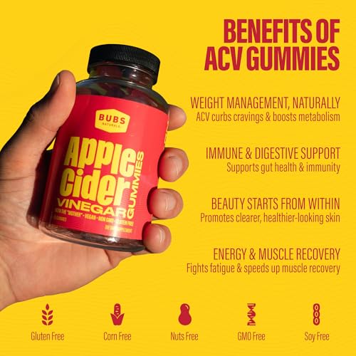 delicious apple cider vinegar gummies