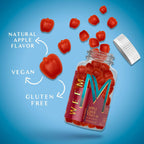 delicious apple cider vinegar gummy snacks