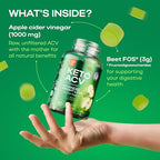 delicious apple cider vinegar gummy supplement