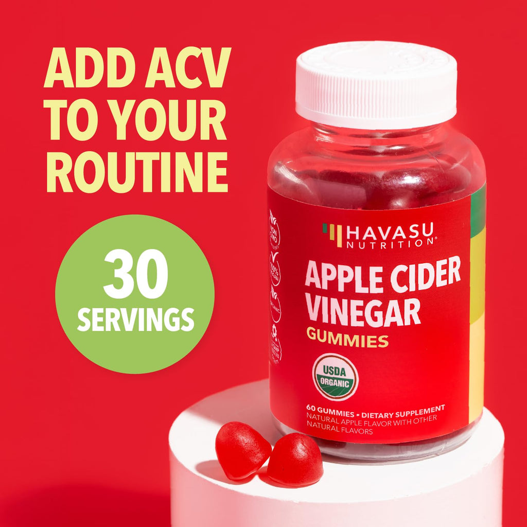 delicious apple cider vinegar gummy vitamins