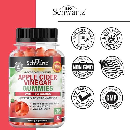 delicious apple cider vinegar gummy vitamins