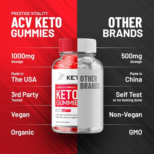 Delicious apple flavour ACV gummies