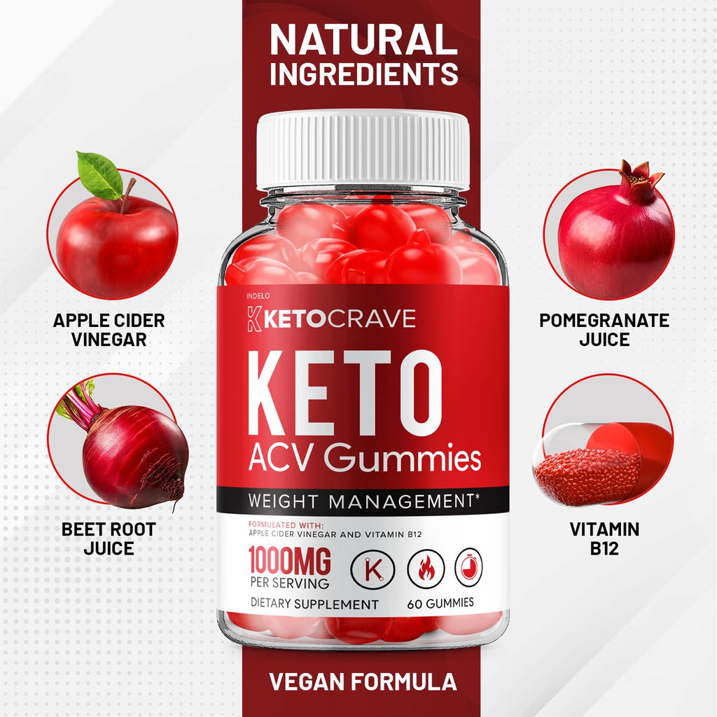 Delicious apple flavour keto gummies