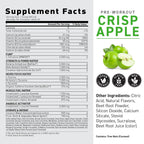 Delicious apple pre-workout for athletes