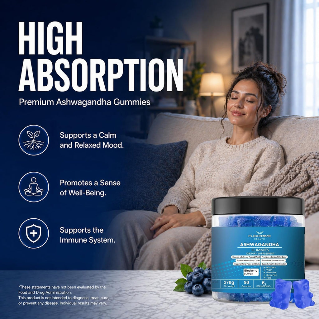Delicious Ashwagandha gummies for better sleep