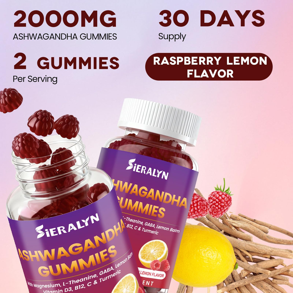 Delicious Ashwagandha gummies for daily use