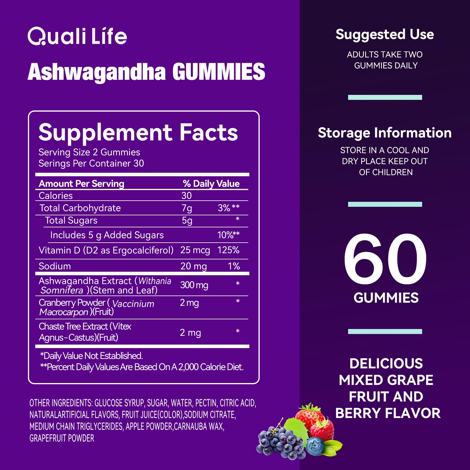 Delicious Ashwagandha gummies for easy consumption