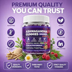 Delicious Ashwagandha gummies for relaxation