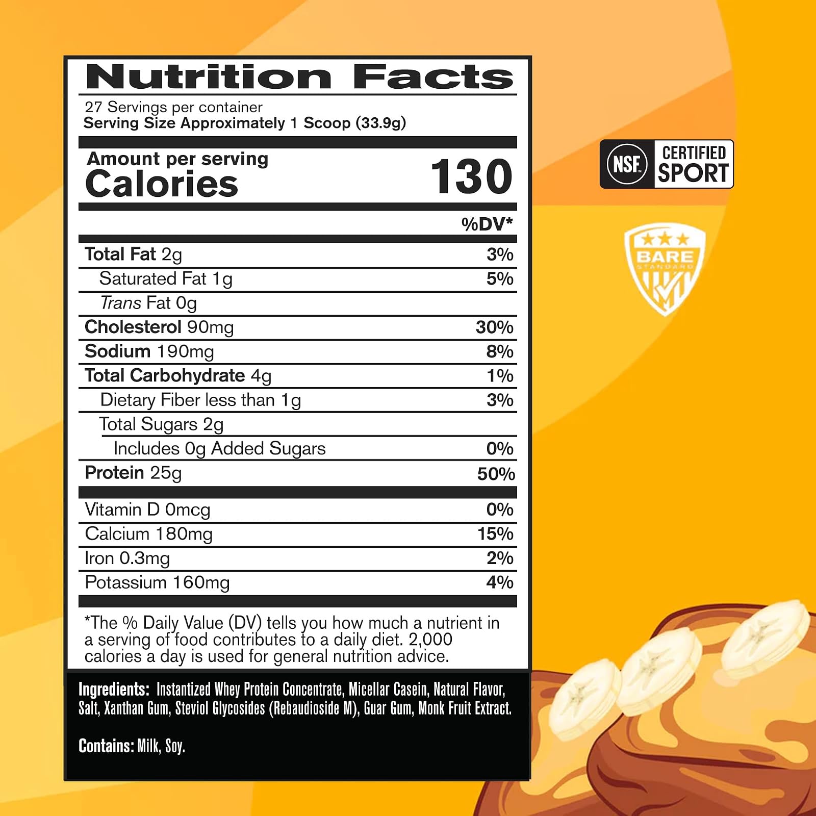 delicious banana French toast protein powder