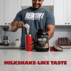 delicious banana nut protein shake