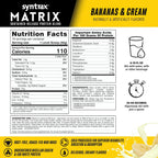 delicious bananas and cream protein