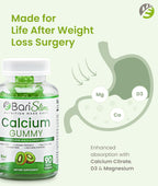 Delicious BariSlim calcium gummies for kids
