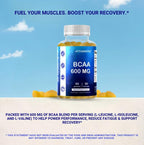 Delicious BCAA gummies for athletes
