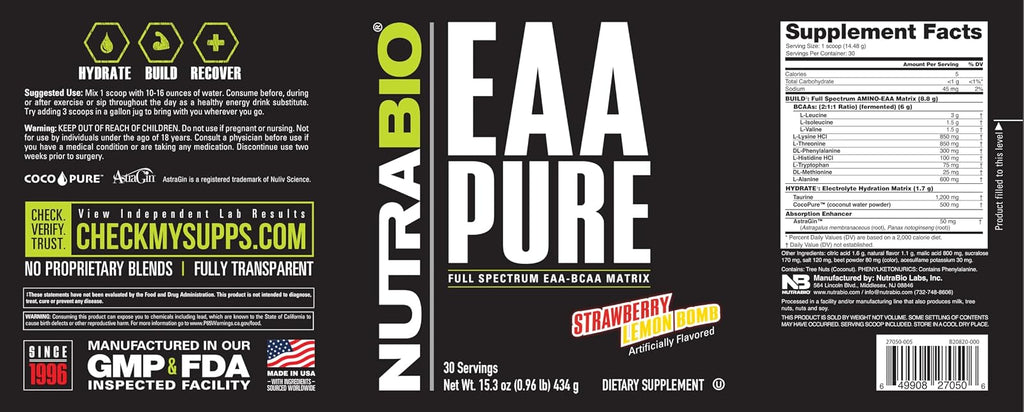 Delicious BCAA powder for daily use