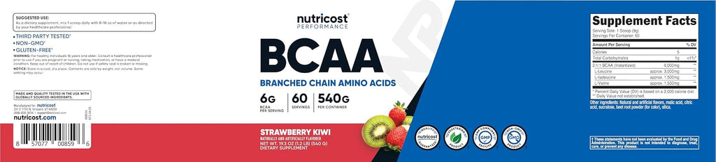 delicious BCAA powder for hydration