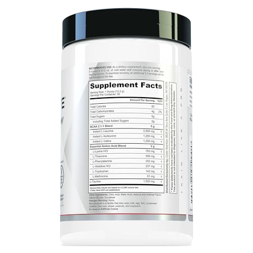 Delicious BCAA powder for hydration