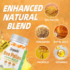 delicious Bee Pollen gummies for daily health
