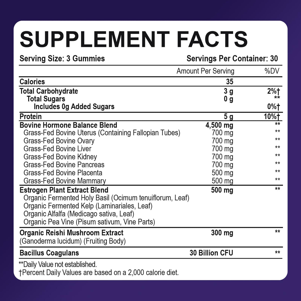 delicious beef organ vitamin supplement