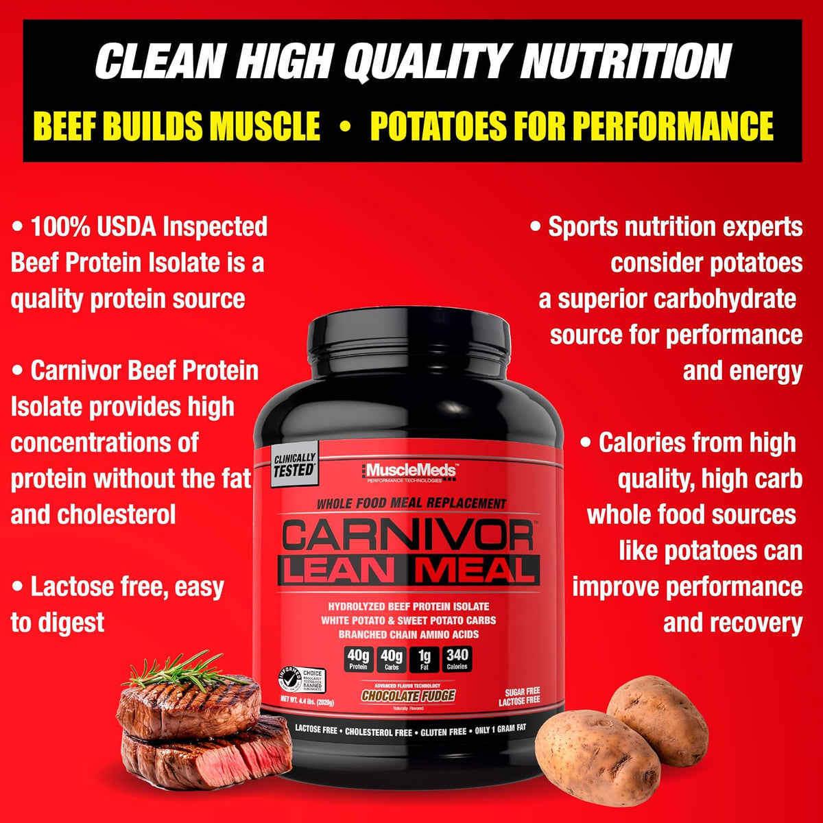 delicious beef protein isolate formula