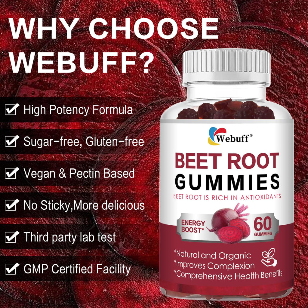delicious beet gummies for daily nutrition