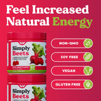 Delicious beet gummies for daily nutrition