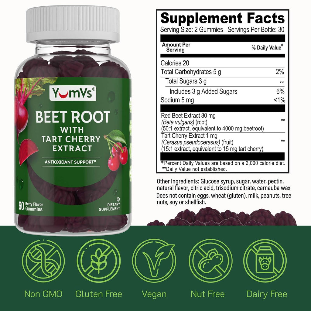 delicious beet root gummies for athletes