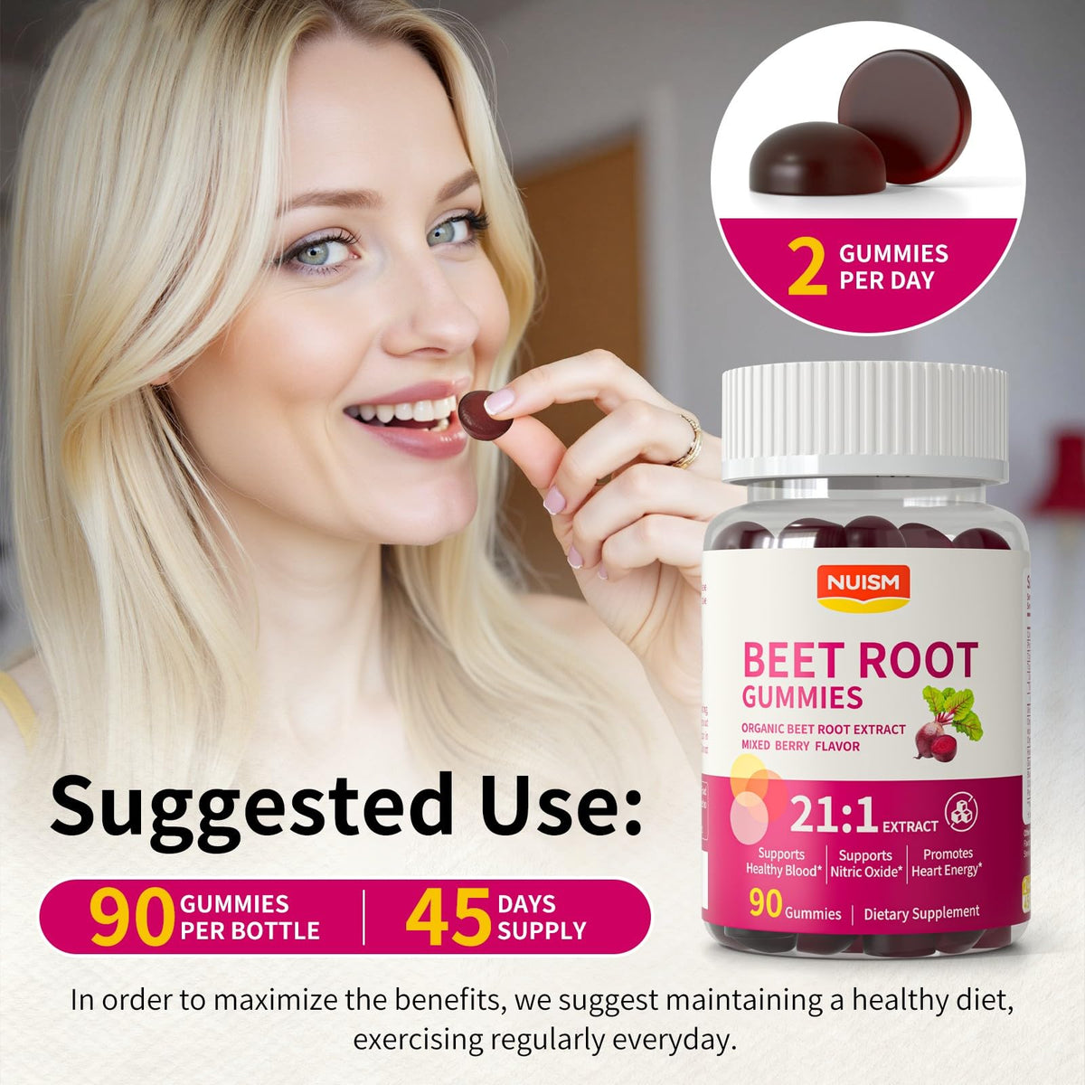 delicious beet root gummies for fitness