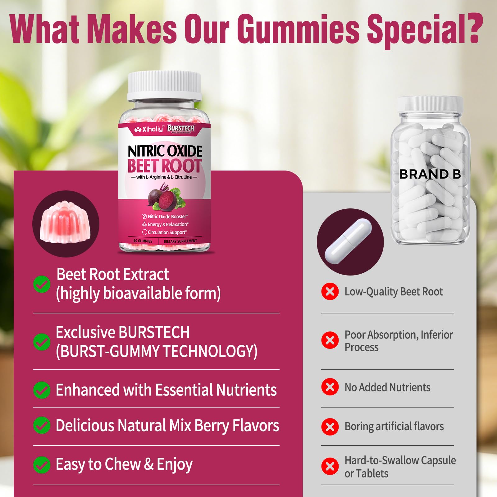 delicious beet root gummies for kids