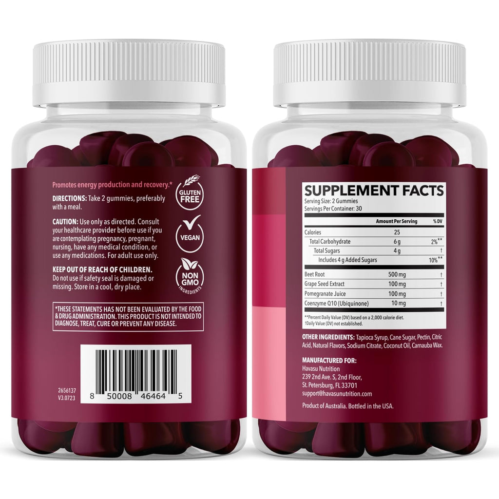 delicious beet root gummies for vitality